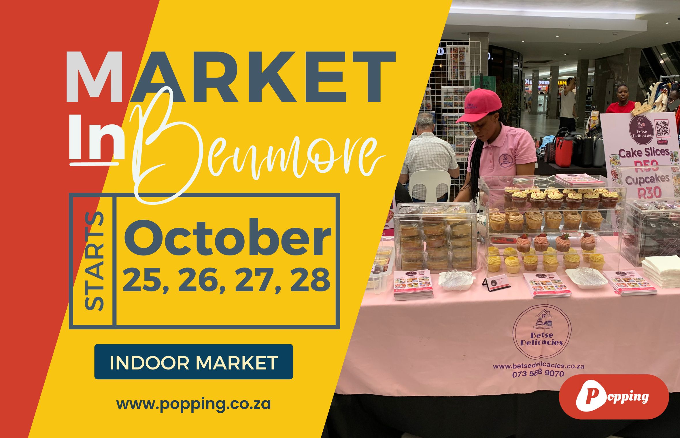 Market in Benmore - 25 to 28 Octo '23 - Popping